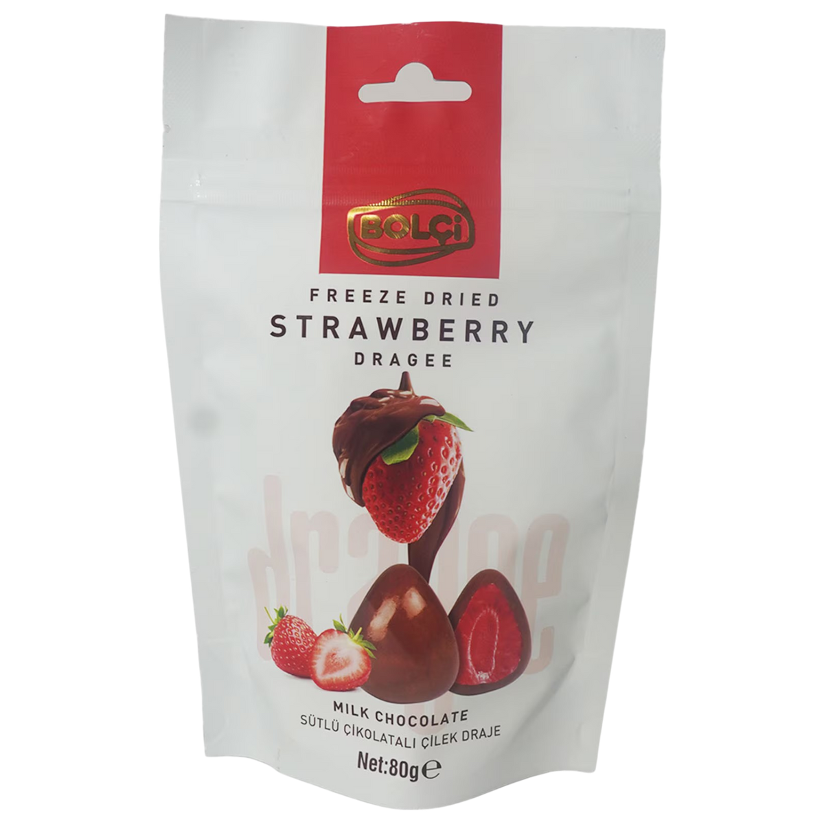 Bolci Freeze Dried Chocolate Covered Strawberries Peg Bag - 2.82oz (80 ...