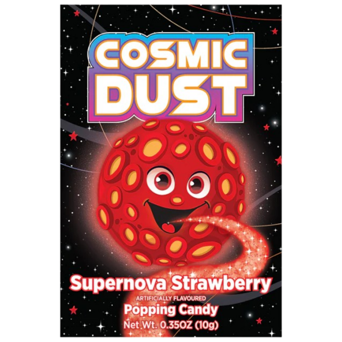 Cosmic Dust Popping Candy Supernova Strawberry - 0.35oz (10g) – Poppin ...