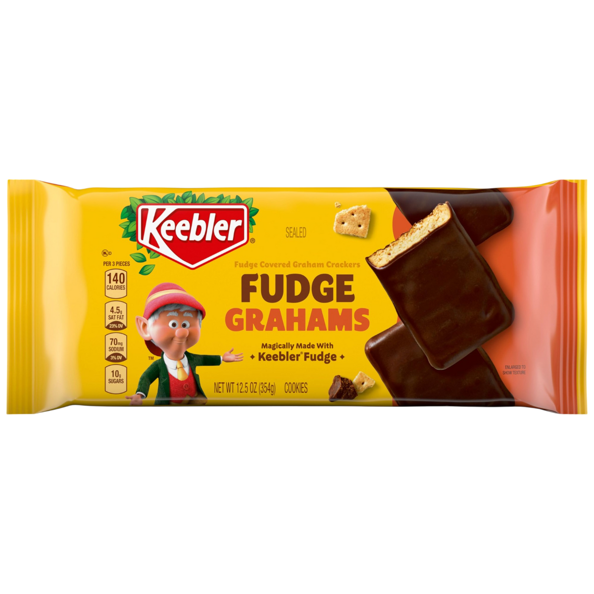 Keebler Fudge Grahams Family Size - 12.5oz (354g) – Poppin Candy