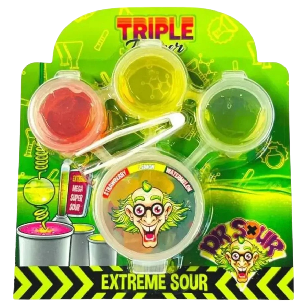 Dr Sour Sludge Triple Dipper - 1.90oz (54g) – Poppin Candy