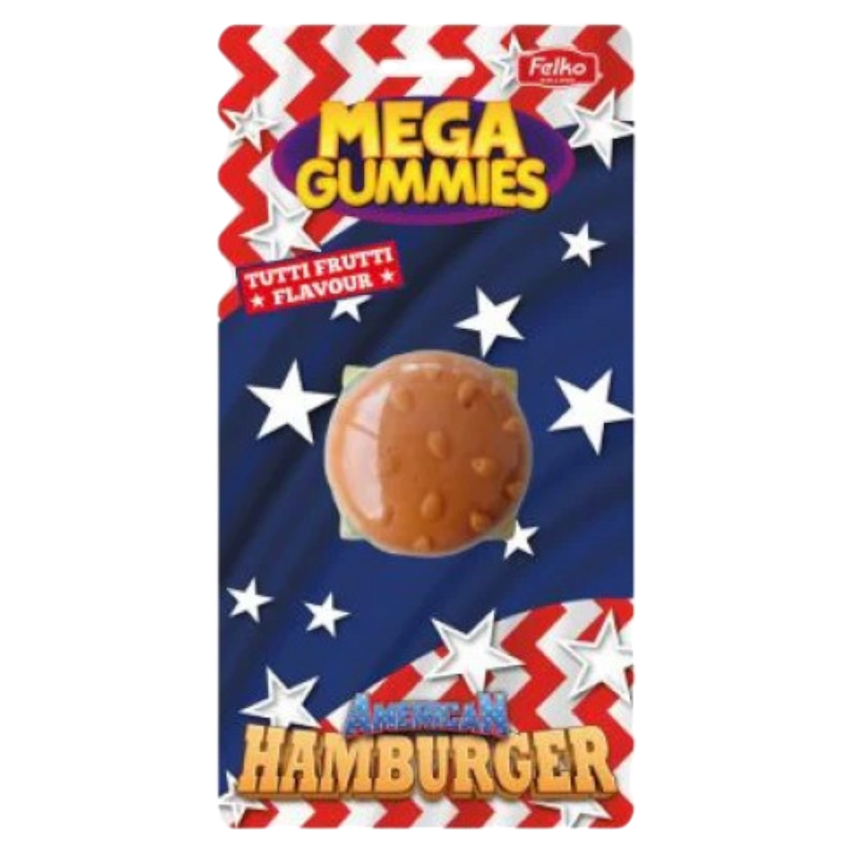 Mega Gummies American Hamburger - 4.23oz (120g) – Poppin Candy