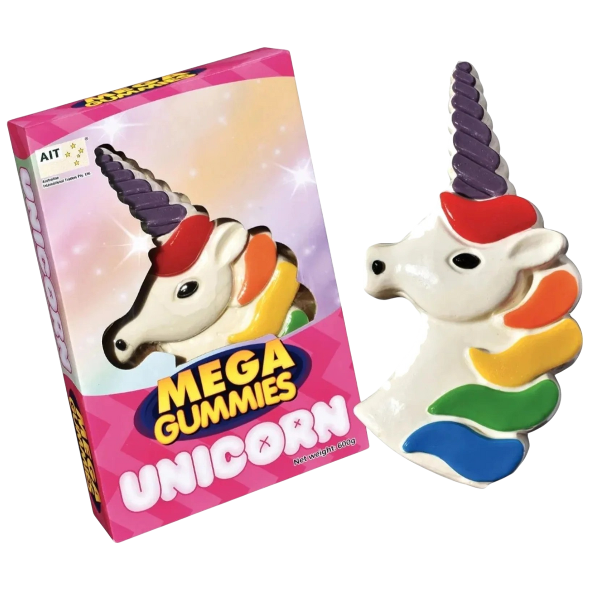 Mega Gummies Unicorn - 21.16oz (600g) – Poppin Candy