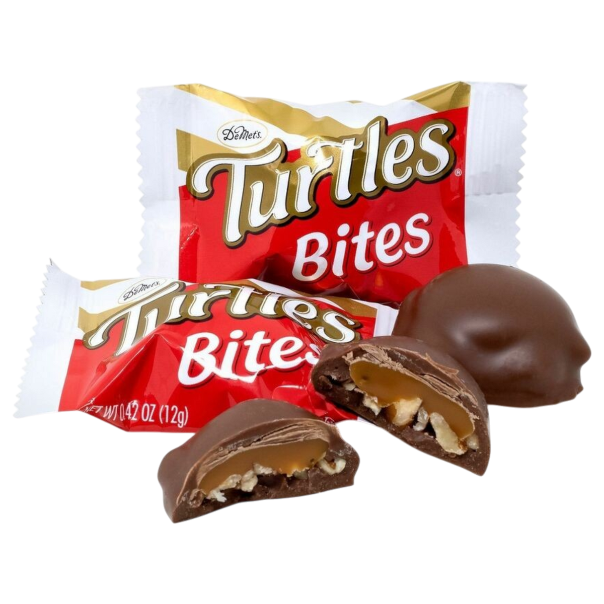 DeMet's Original Chocolate Turtles Bites SINGLE - 0.42oz (12g) – Poppin ...