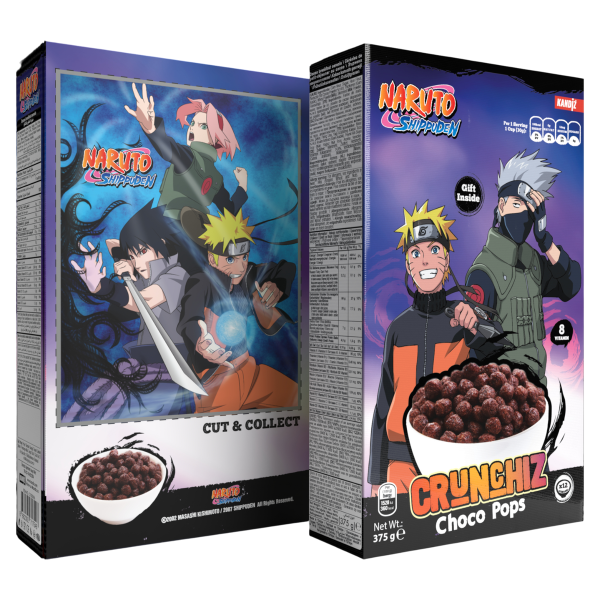 Naruto Crunchiz Choco Pops - 13.2oz (375g) – Poppin Candy