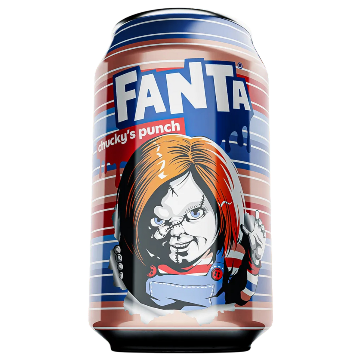 Fanta Chucky's Punch Fruit Punch Halloween Edition - 12fl.oz (355ml ...