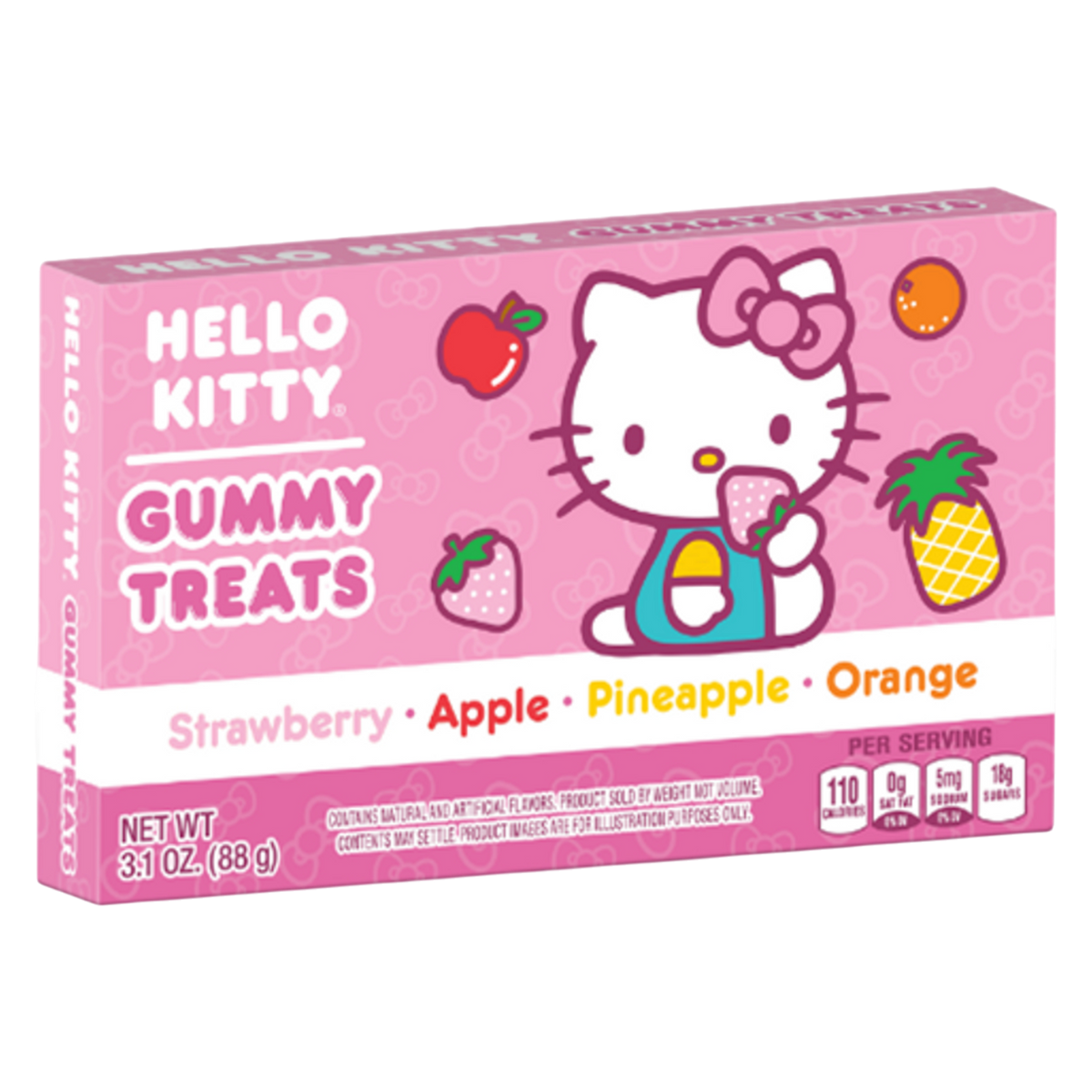 Hello Kitty Fruit Gummy Treats Theatre Box - 3oz (85g) – Poppin Candy