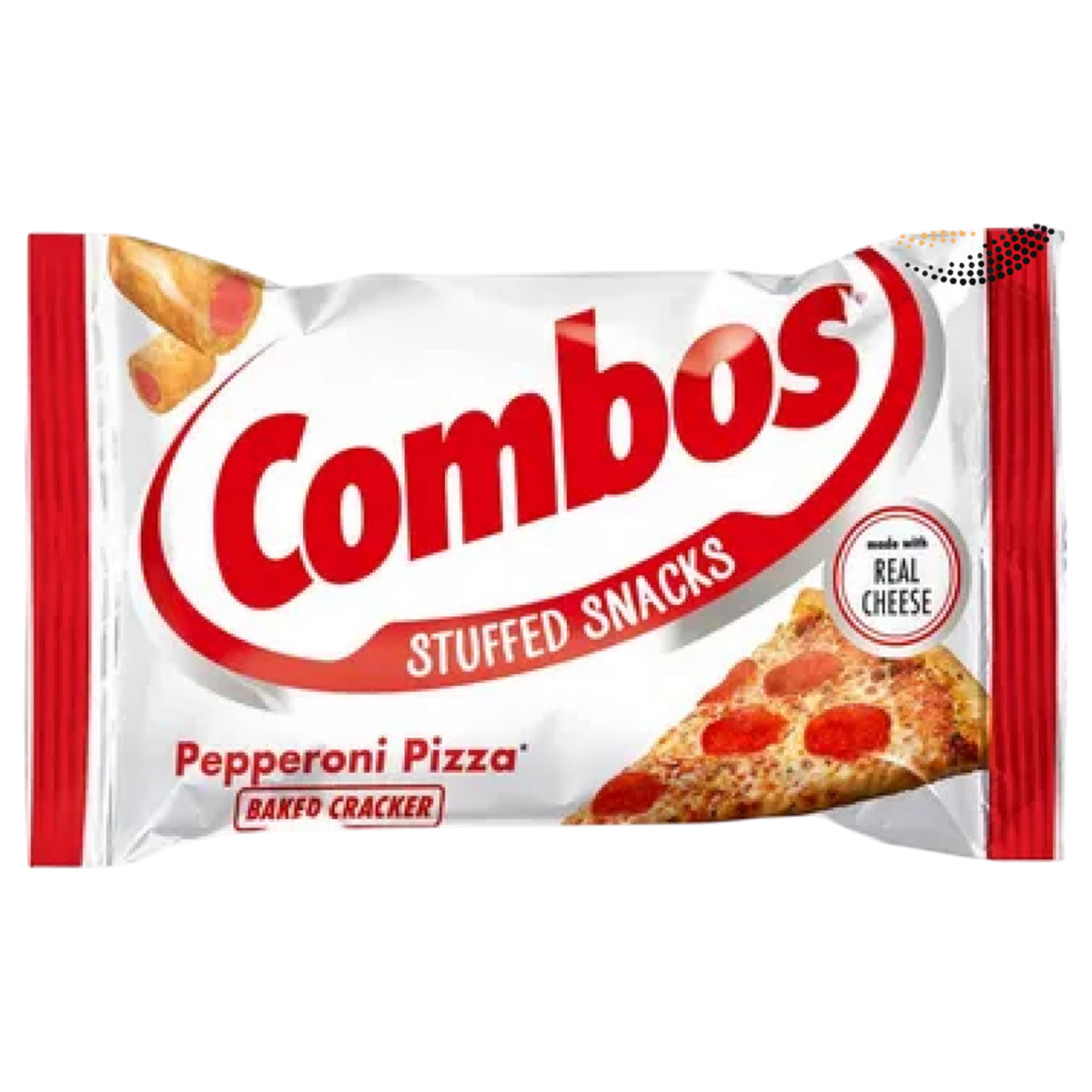 Combos Pepperoni Pizza Stuffed Baked Cracker Bites Snack Bag - 1.7oz ...