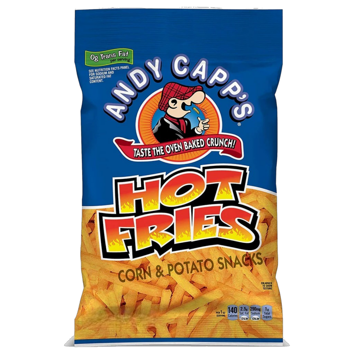 Andy Capp Hot Fries BIG BAG - 8oz (226g) – Poppin Candy