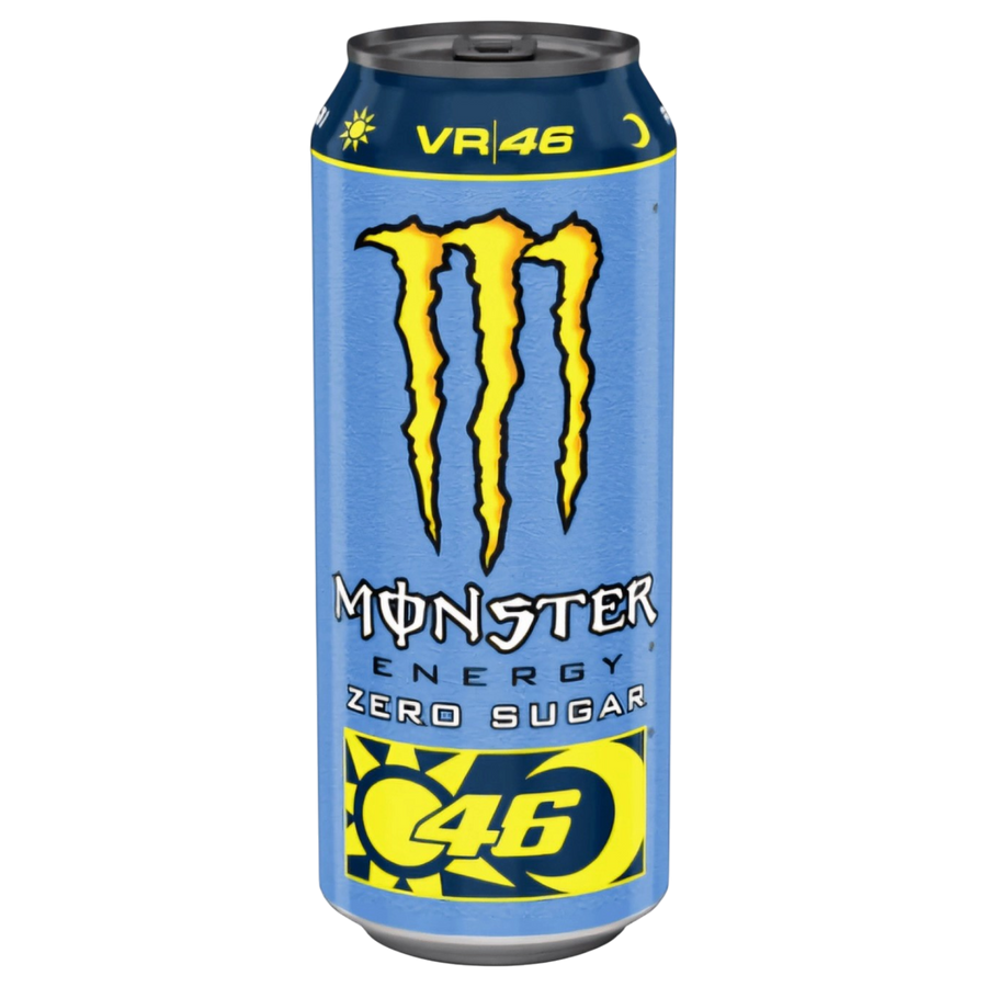 Monster Energy VR46 Valentino Rossi Zero Sugar - 16.9fl.oz (500ml ...