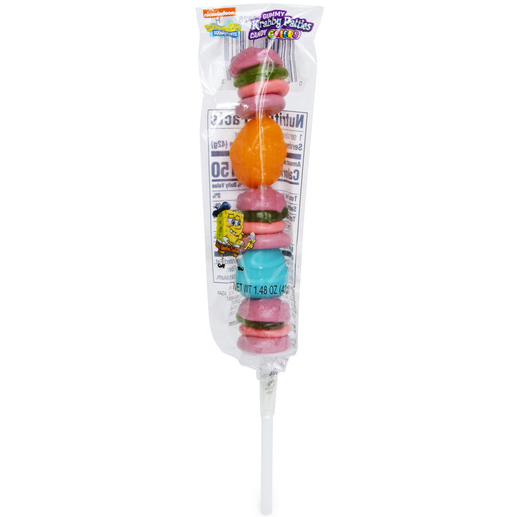 Spongebob Gummy Krabby Patties Colors Kabob (SINGLE) - 1.5oz (42g ...