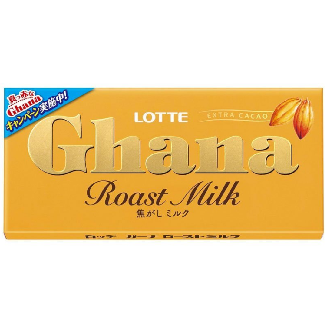 Lotte Ghana Roast Milk Chocolate - 1.76oz (50g) | Poppin Candy