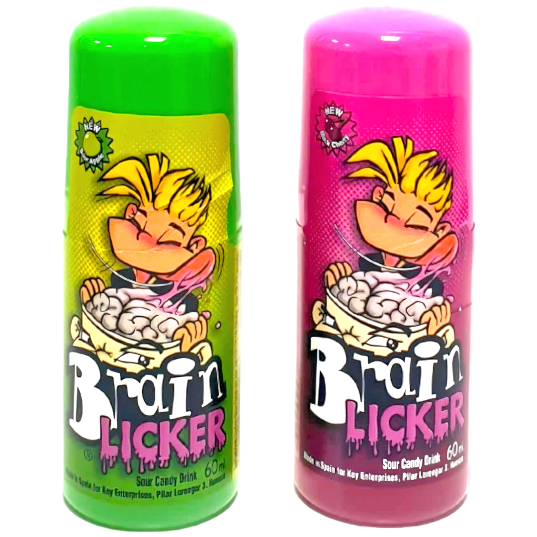 Brain Licker Black Cherry/Sour Apple - 2fl.oz (60ml) | Poppin Candy