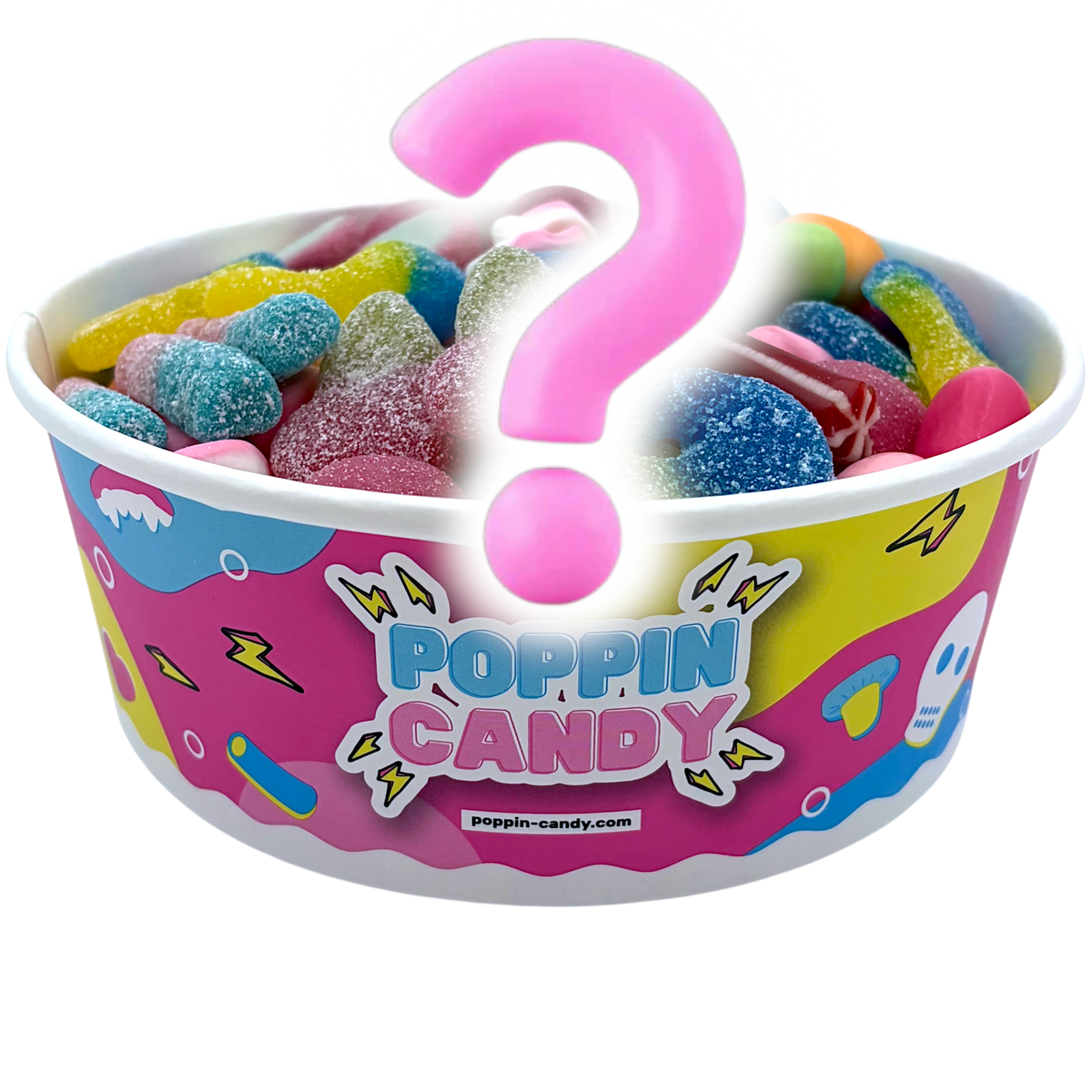 Mystery Large Candy Bowl Poppin Candy