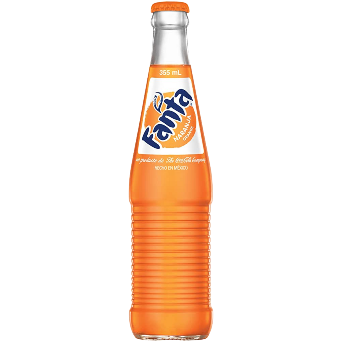 Mexican Fanta Orange Retro Glass Bottle (Mexico) - 12fl.oz (355ml ...