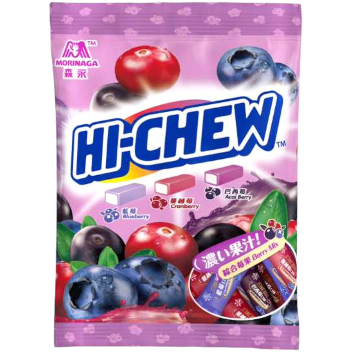 Hi-Chew Fruit Chews Berry Mix (Japan) - 3.88oz (110g) – Poppin Candy