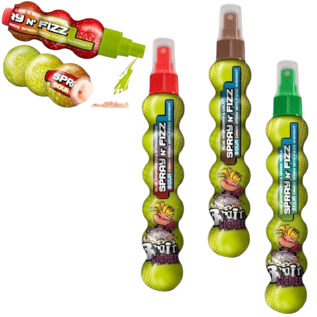 Brain Licker Spray N' Fizz | Poppin Candy