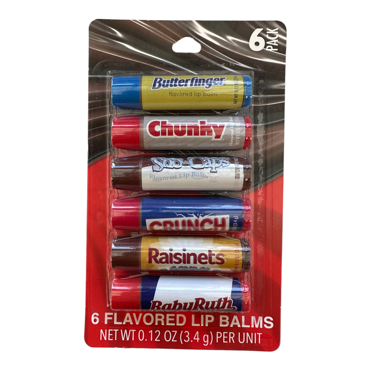 Taste Beauty Lip Balm Chocolate Pack - 6 Pack (0.72oz/20.4g) | Poppin Candy