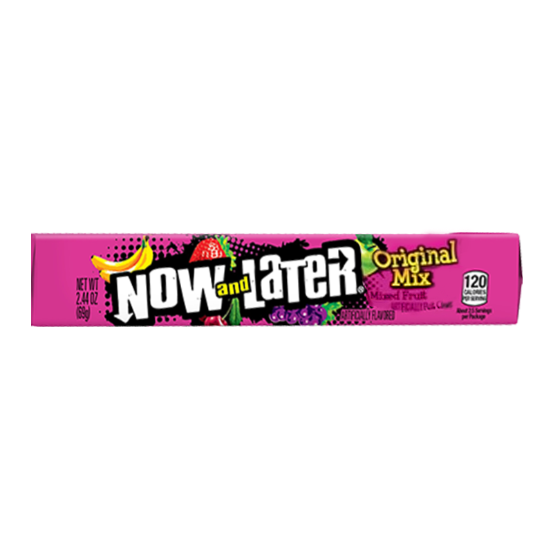 Now & Later Original Mix 2.44oz (69g) – Poppin Candy