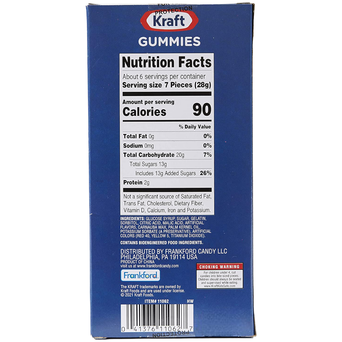 Kraft Macaroni & Cheese Gummies (Gummy Candy) - 5.64oz (160g) | Poppin ...