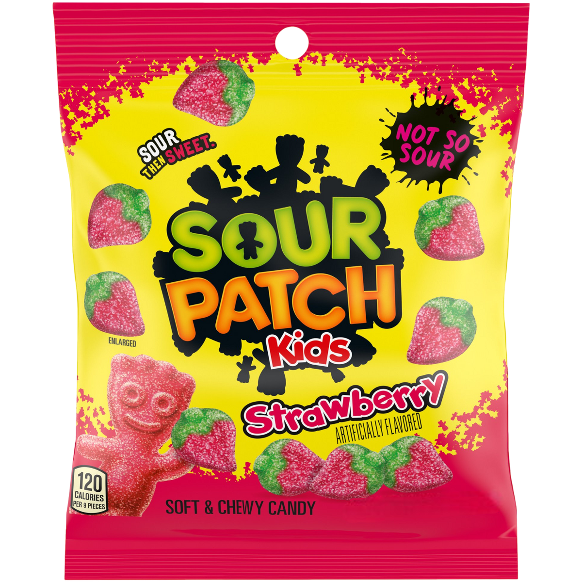 Sour Patch Kids Strawberry - 3.6oz (102g) | Poppin Candy